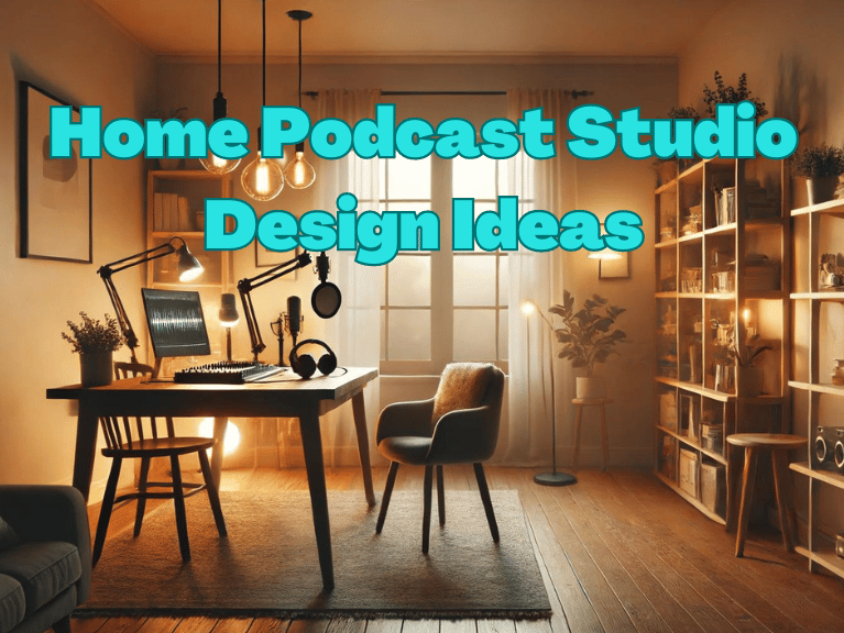 Home Podcast Studio Design Ideas for Your Setup